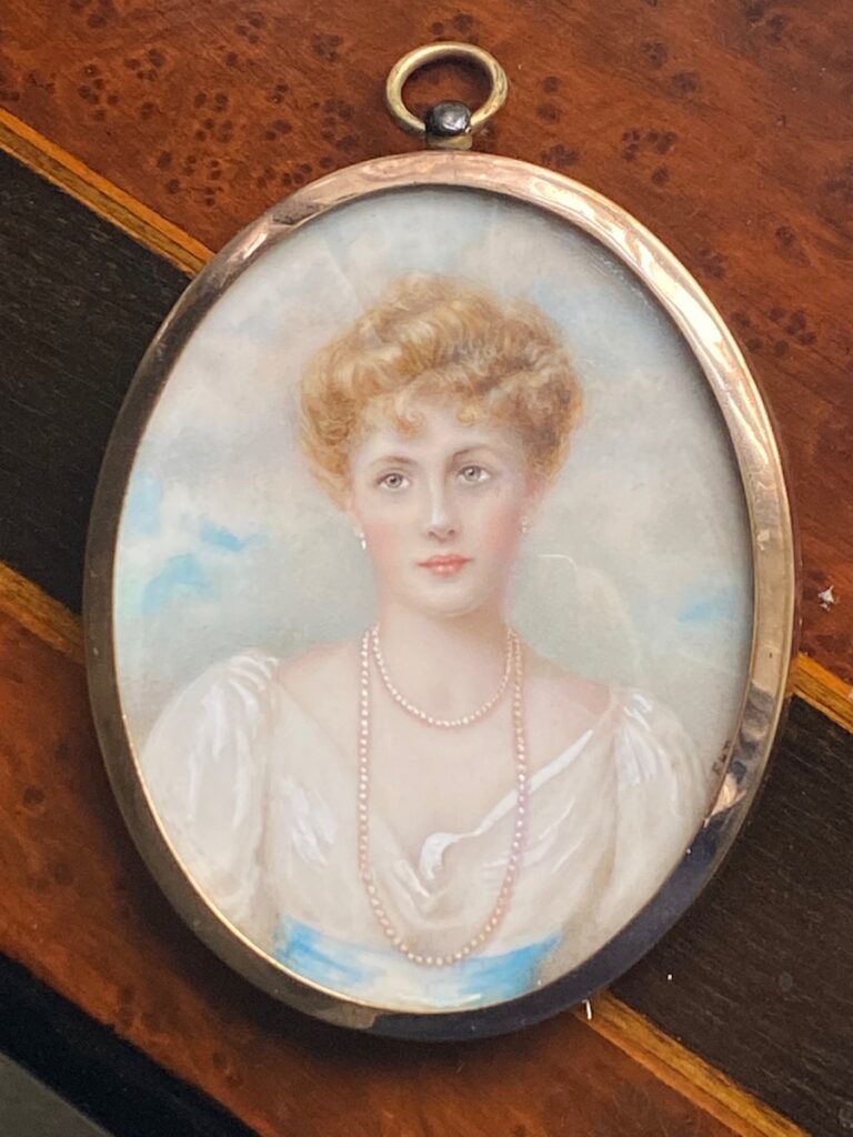 Victorian Miniature Portrait - The Antiques Warehouse The Antiques ...