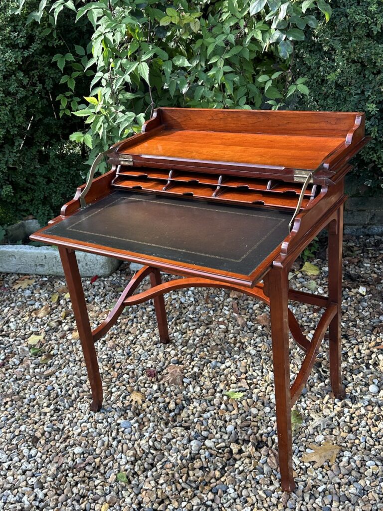 Mid 20c Cherry Wood Metamorphic Desk - The Antiques Warehouse The ...